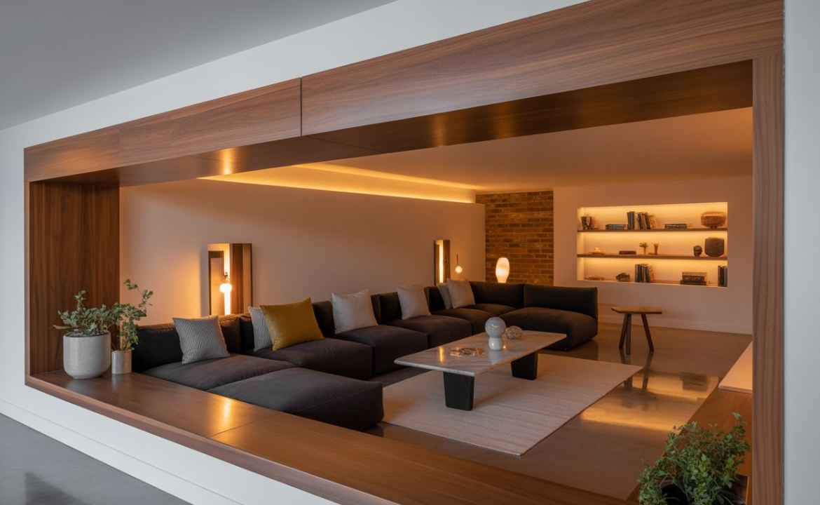 Gorgeous Basement Half Wall Ledge Ideas for Stunning Spaces